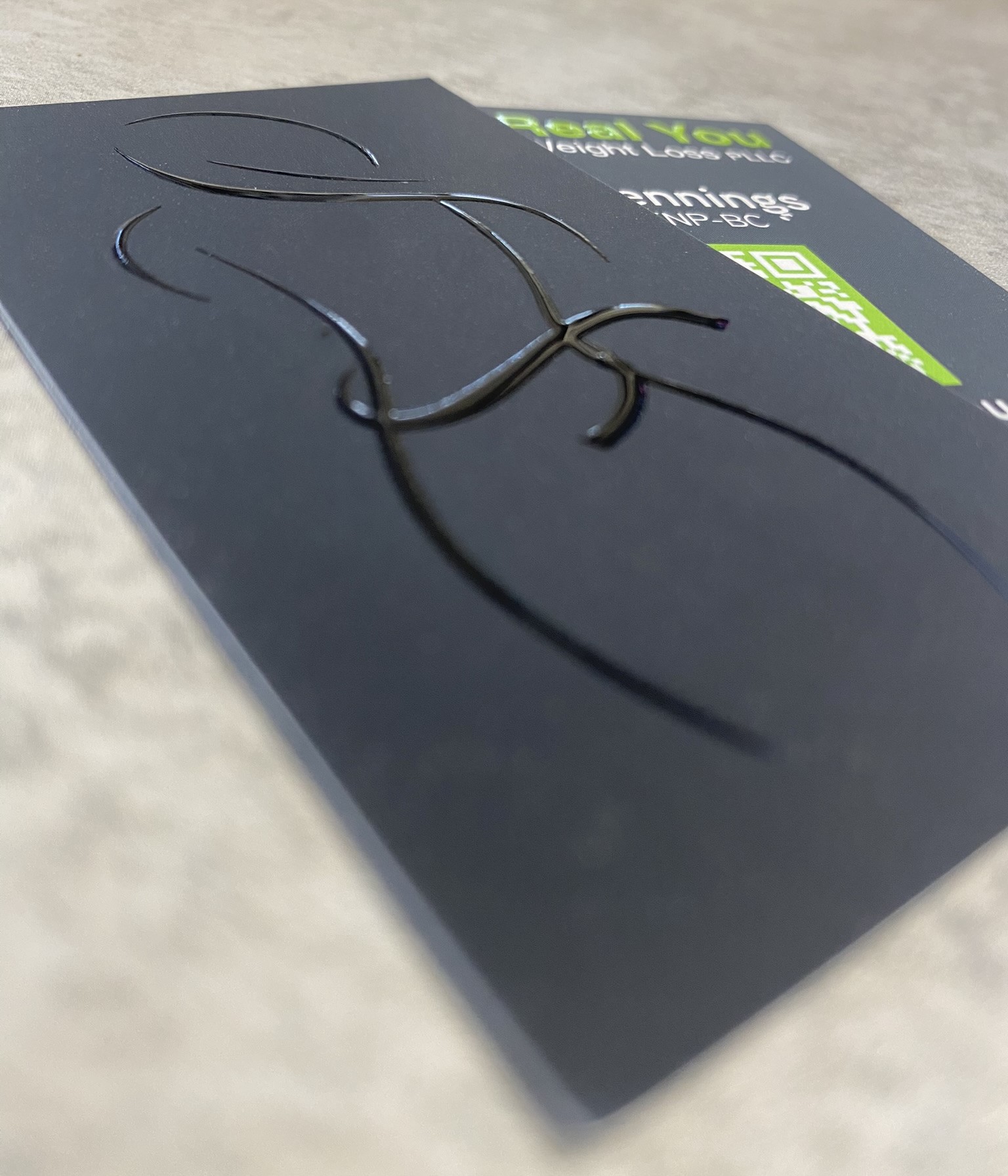 Bobs Printing & Copy Shop · Raised Spot UV